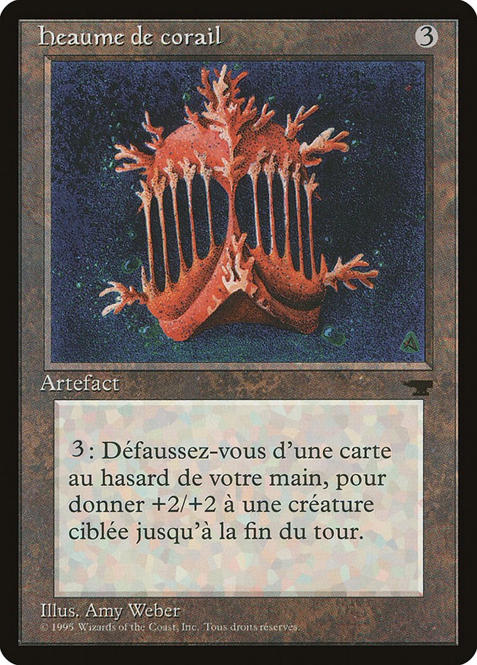 Coral Helm (French) - "heaume de corail" - Renaissance - Magic: The ...
