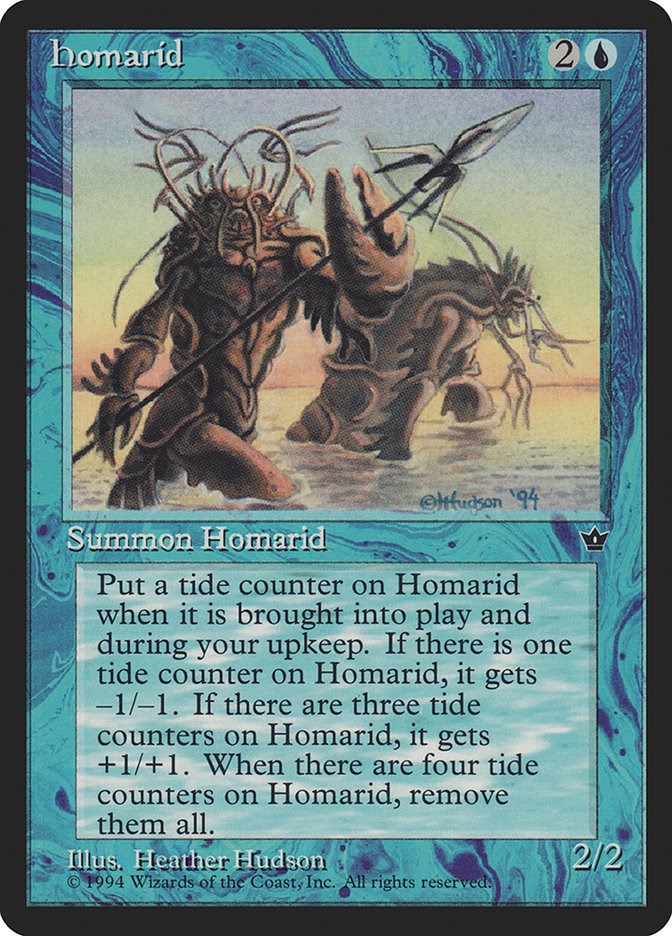 Homarid (Hudson) - Fallen Empires - Magic: The Gathering