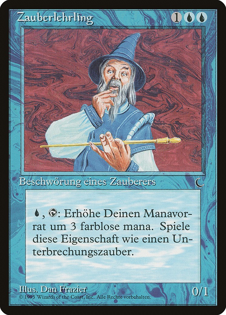 Apprentice Wizard (German) - "Zauberlehrling" - Renaissance - Magic ...