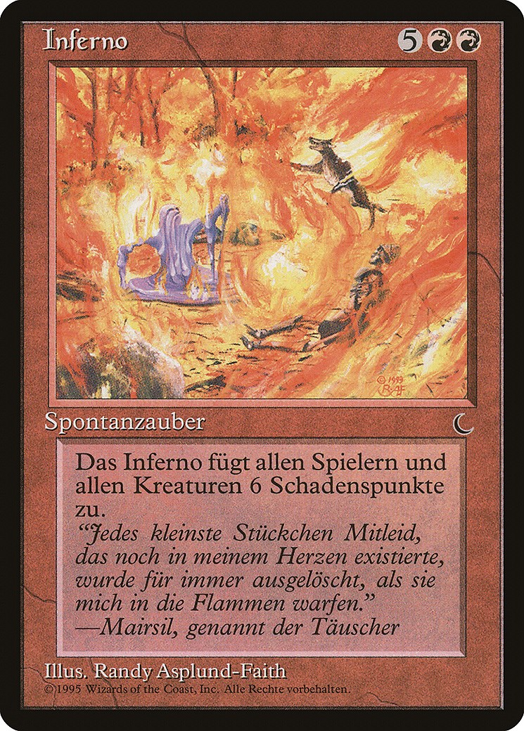 Inferno (German) - Renaissance - Magic: The Gathering