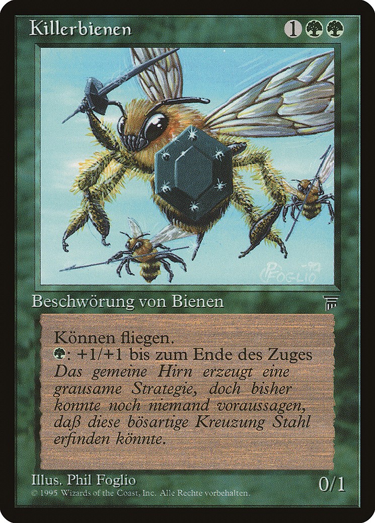 Killer Bees (German) - "Killerbienen" - Renaissance - Magic: The Gathering
