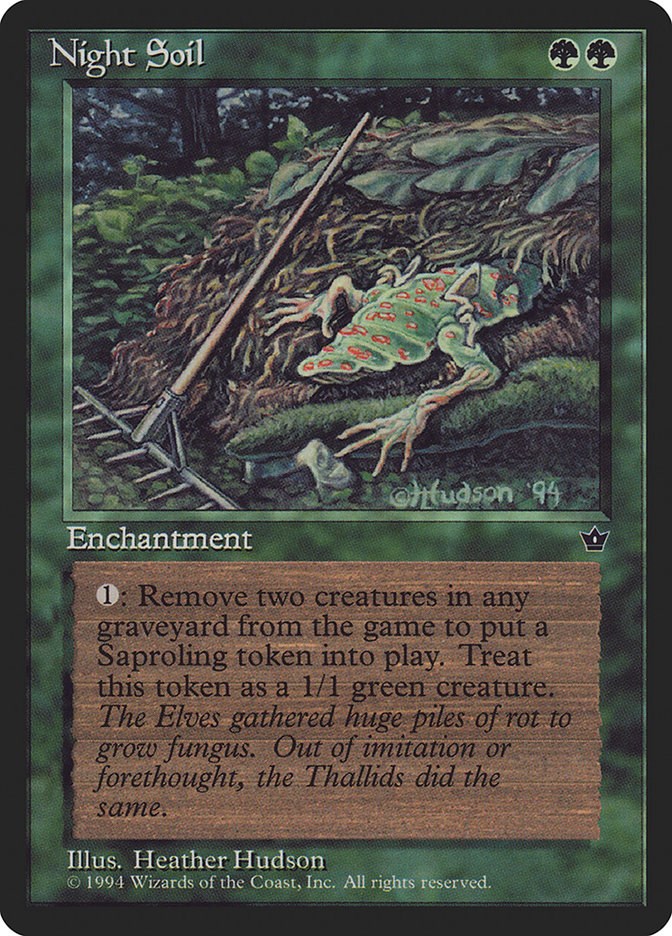 Night Soil (Hudson) - Fallen Empires - Magic: The Gathering