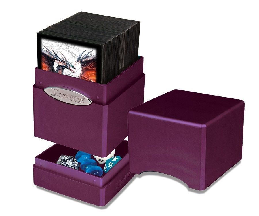 Satin Tower - Hi-Gloss Radiant Tropical Sunset - Ultra Pro Deck Boxes ...