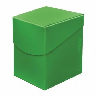 Eclipse PRO-100+ Lime Green Deck Box - Ultra Pro Deck Boxes - Deck Boxes