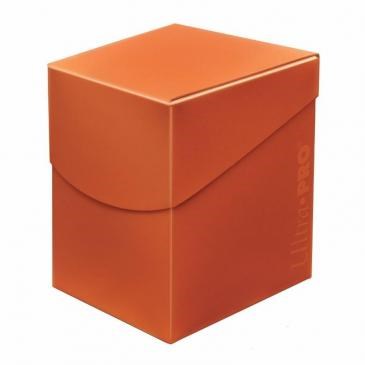 Eclipse PRO-100+ Pumpkin Orange Deck Box - Ultra Pro Deck Boxes - Deck ...