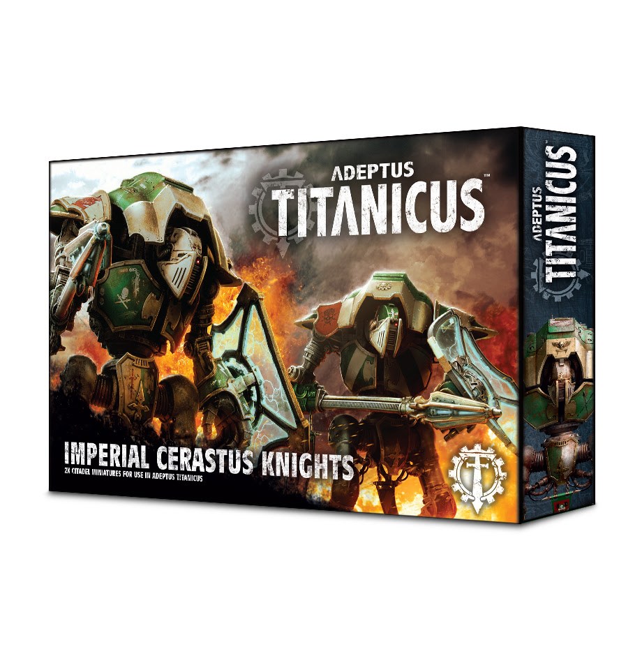 Warhammer: 40K - Adeptus Titanicus - Imperial Cerastus Knights ...