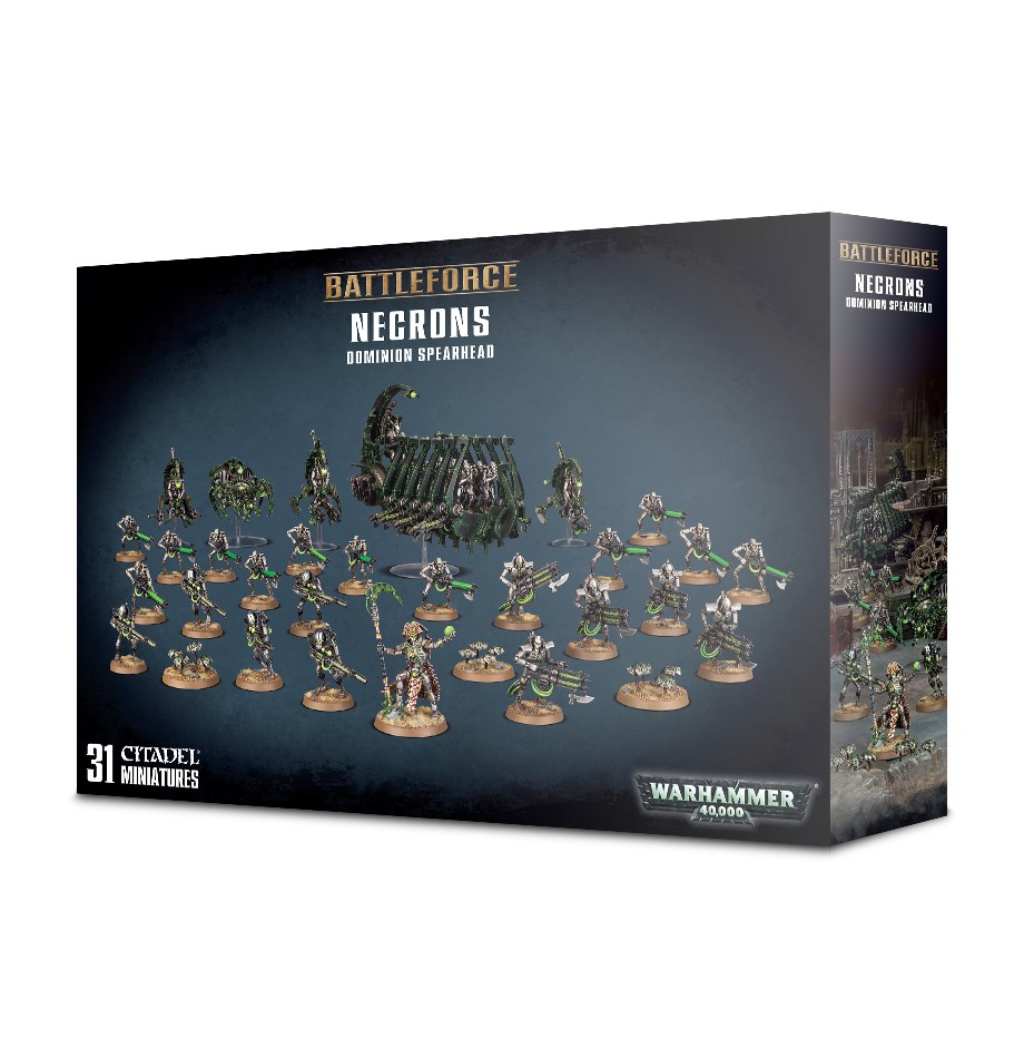 Warhammer: 40K - Battleforce: Necrons Dominion Spearhead - Warhammer ...