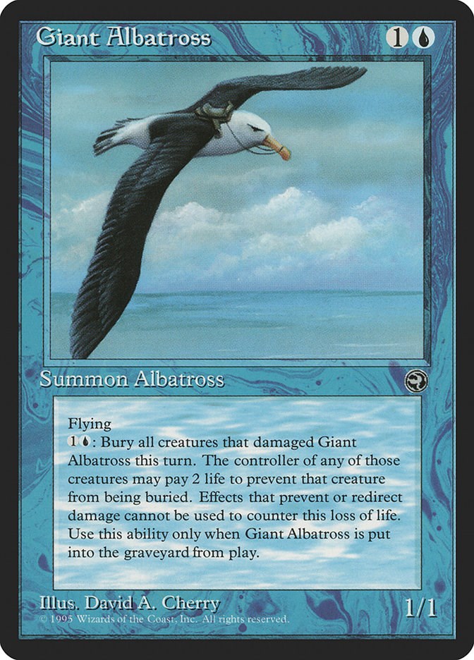 Giant Albatross [Version 2] - Homelands - Magic: The Gathering