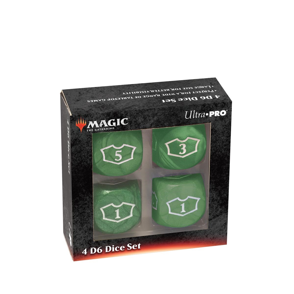 Deluxe Mana Loyalty Dice for Magic - Green (22mm) - Ultra Pro Life ...