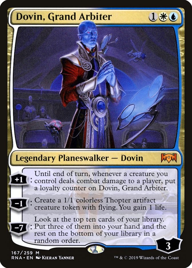 Dovin, Grand Arbiter - Ravnica Allegiance - Magic: The Gathering