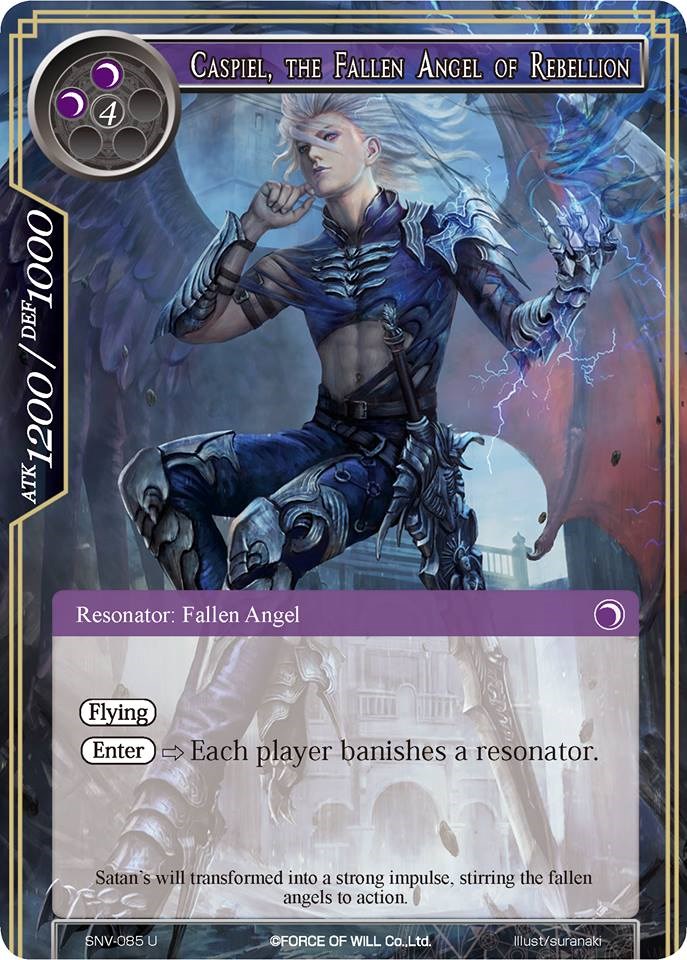 Caspiel, the Fallen Angel of Rebellion - The Strangers of New Valhalla ...