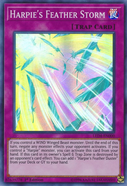 Harpie's Feather Storm - Legendary Duelists: Sisters of the Rose - YuGiOh