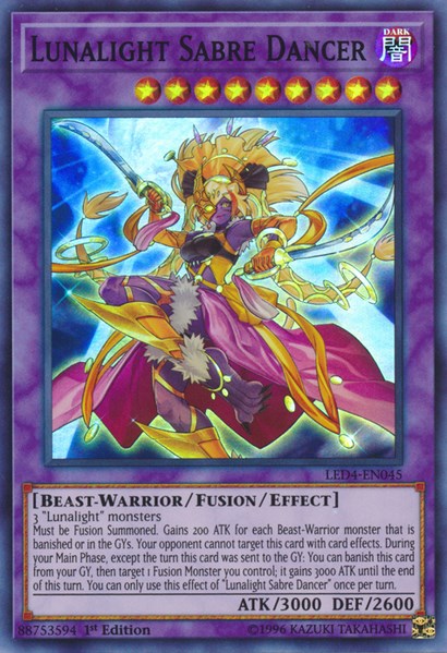 Lunalight Sabre Dancer - Legendary Duelists: Sisters of the Rose - YuGiOh