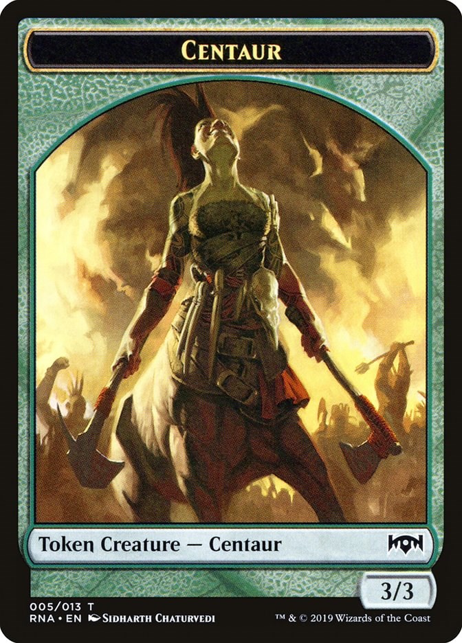 Centaur Token - Ravnica Allegiance - Magic: The Gathering