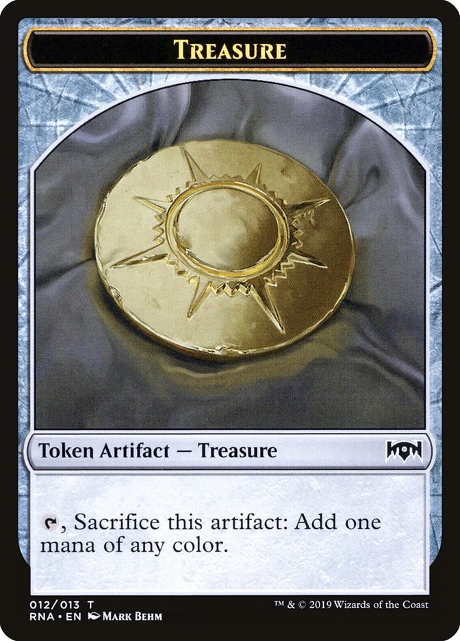 Treasure Token - Ravnica Allegiance - Magic: The Gathering