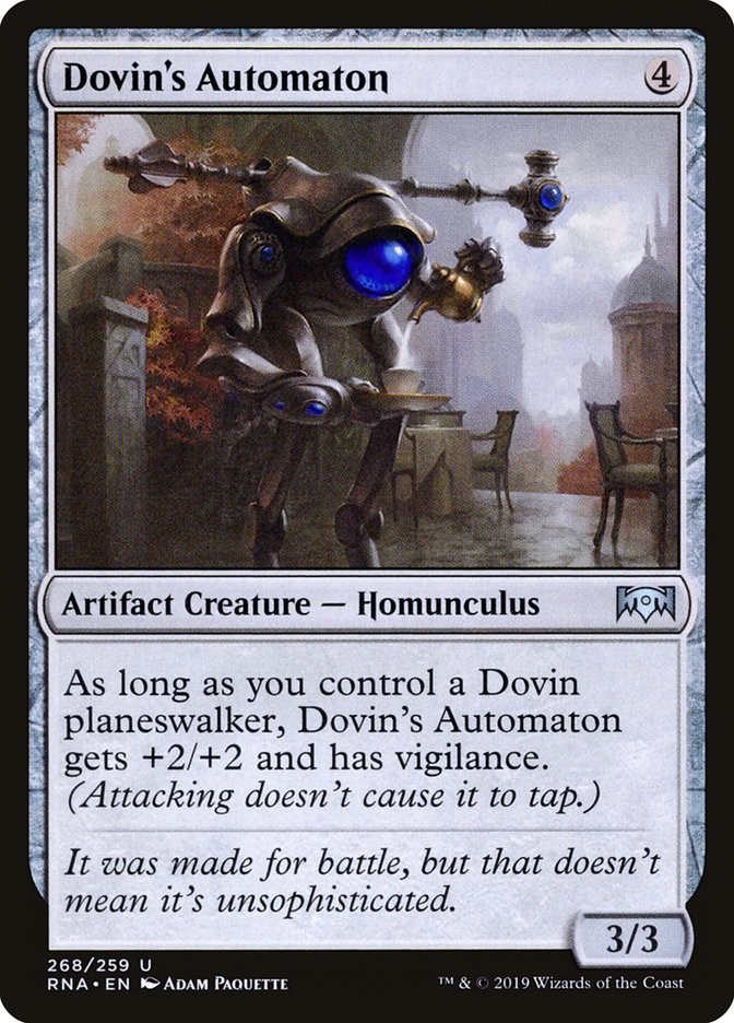 Dovin's Automaton - Ravnica Allegiance - Magic: The Gathering