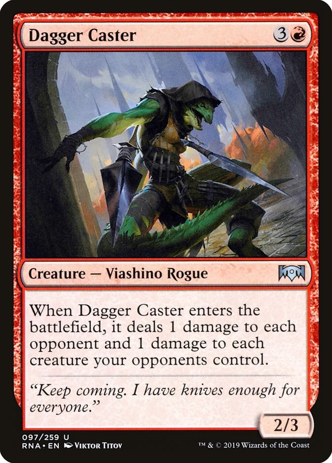 Dagger Caster - Ravnica Allegiance - Magic: The Gathering