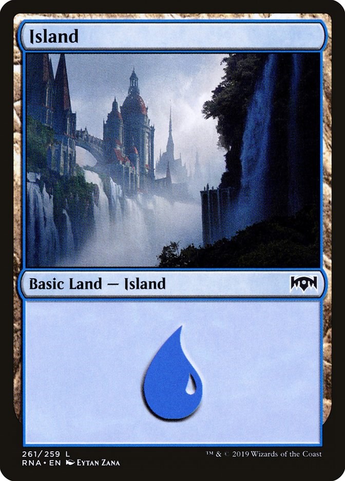Island - Ravnica Allegiance - Magic: The Gathering