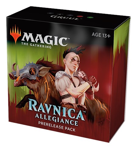 Ravnica Allegiance - Prerelease Pack [Gruul] - Ravnica Allegiance ...