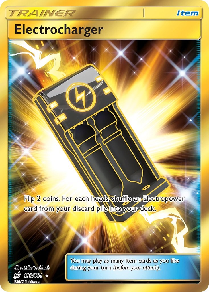 Electrocharger (Secret) - SM - Team Up - Pokemon
