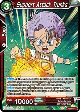 Support Attack Trunks - Destroyer Kings - Dragon Ball Super: Masters