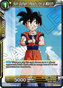 Son Gohan, Ready for a Match - Destroyer Kings - Dragon Ball Super: Masters