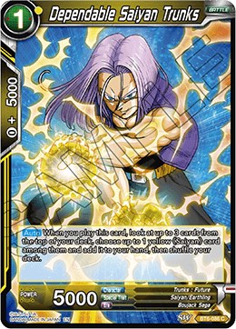 Dependable Saiyan Trunks - Destroyer Kings - Dragon Ball Super: Masters