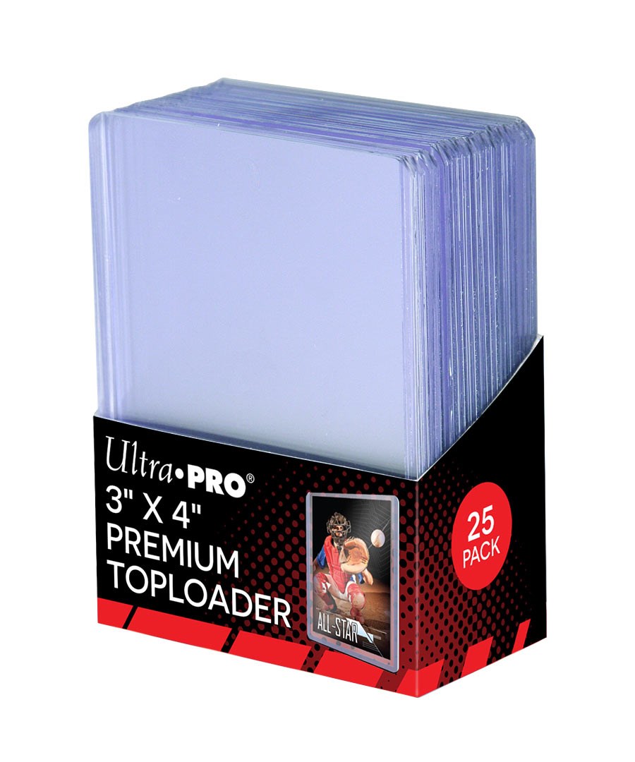 3" x 4" Super Clear Premium Toploader (25-Count) - Ultra Pro Toploaders ...