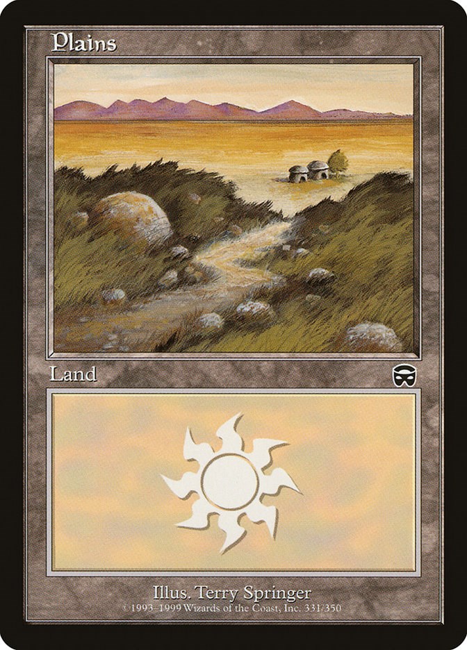 Plains (331) - Mercadian Masques - Magic: The Gathering