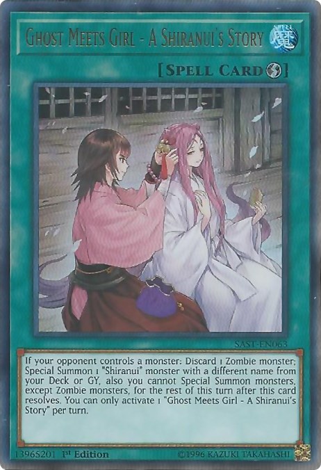 Ghost Meets Girl - A Shiranui's Story - Savage Strike - YuGiOh