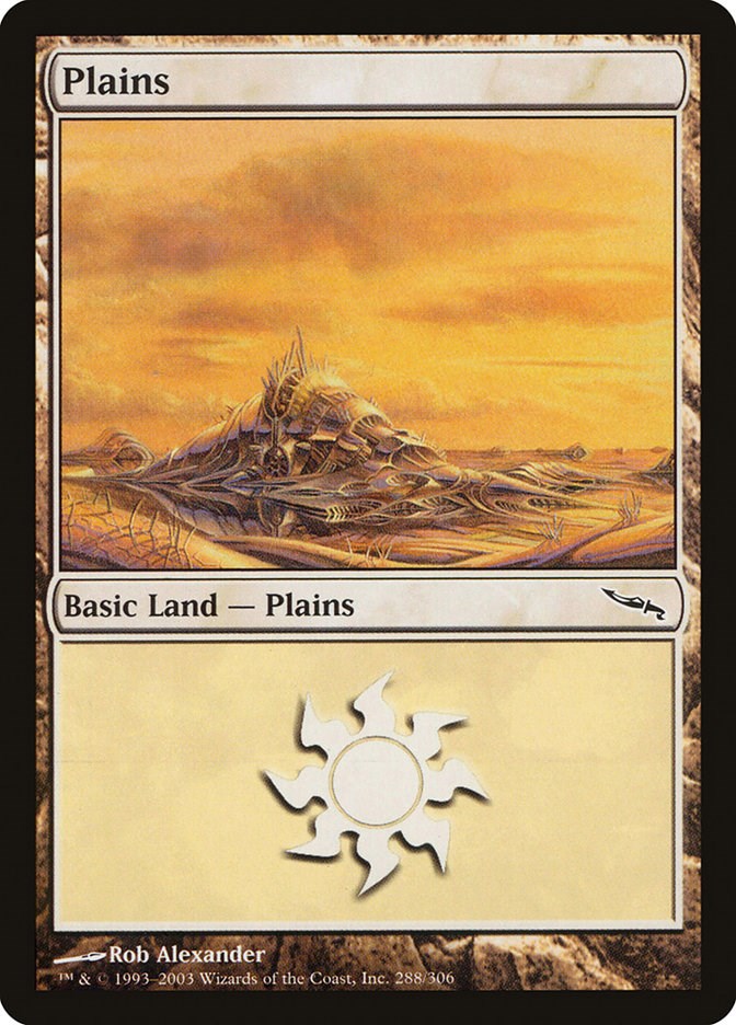Plains (288) - Mirrodin - Magic: The Gathering