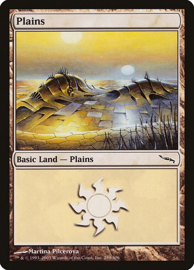 Plains (289) - Mirrodin - Magic: The Gathering