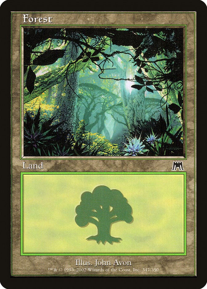 Forest (347) - Onslaught - Magic: The Gathering