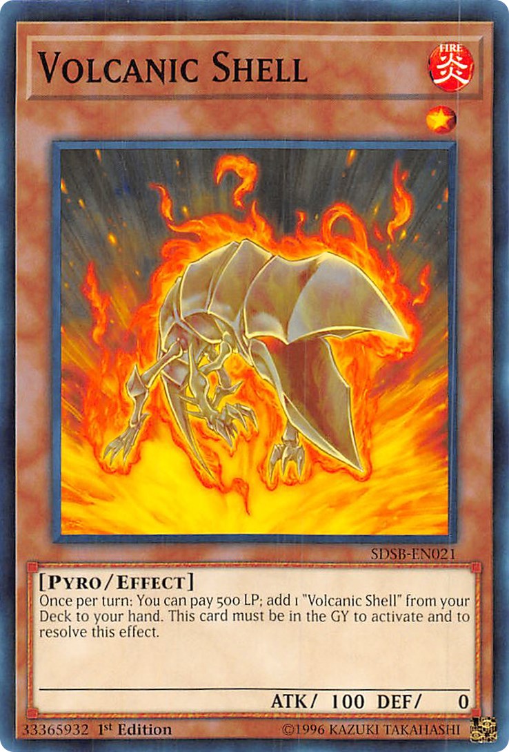 Volcanic Shell - Structure Deck: Soulburner - YuGiOh