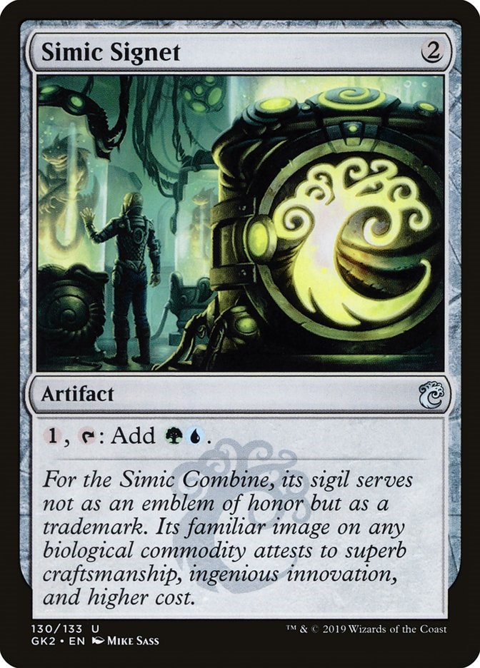 Simic Signet - Ravnica Allegiance: Guild Kits - Magic: The Gathering