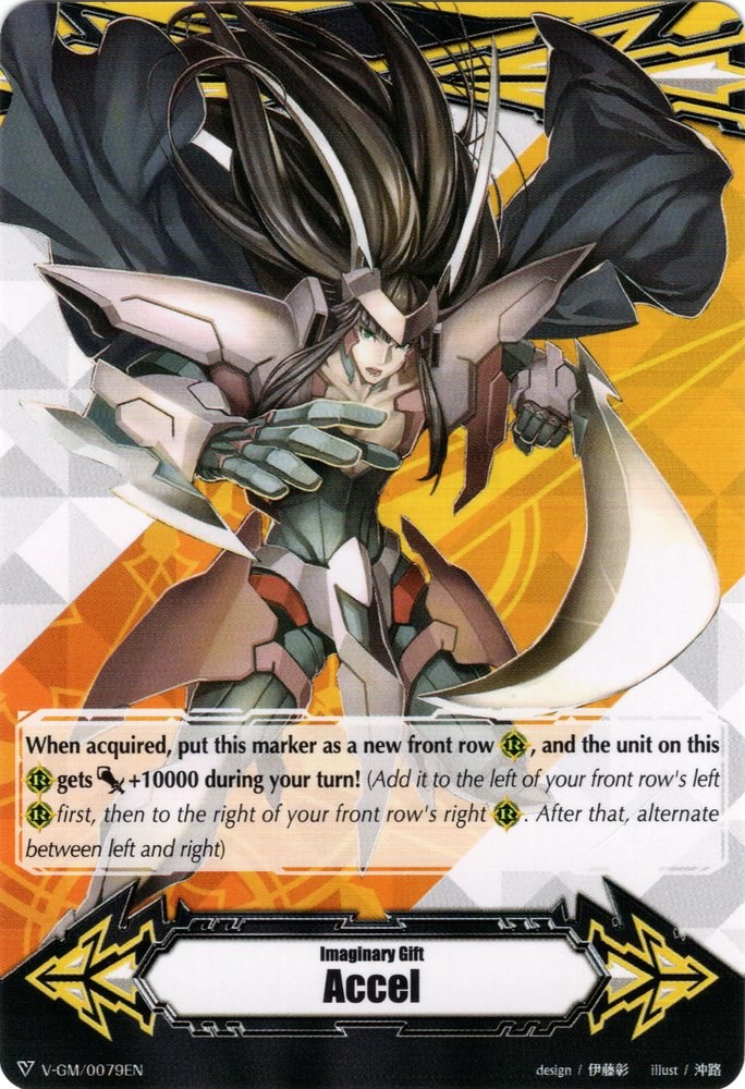 Imaginary Gift [Accel] - Raven-haired Ezel - Gift Markers - Cardfight ...