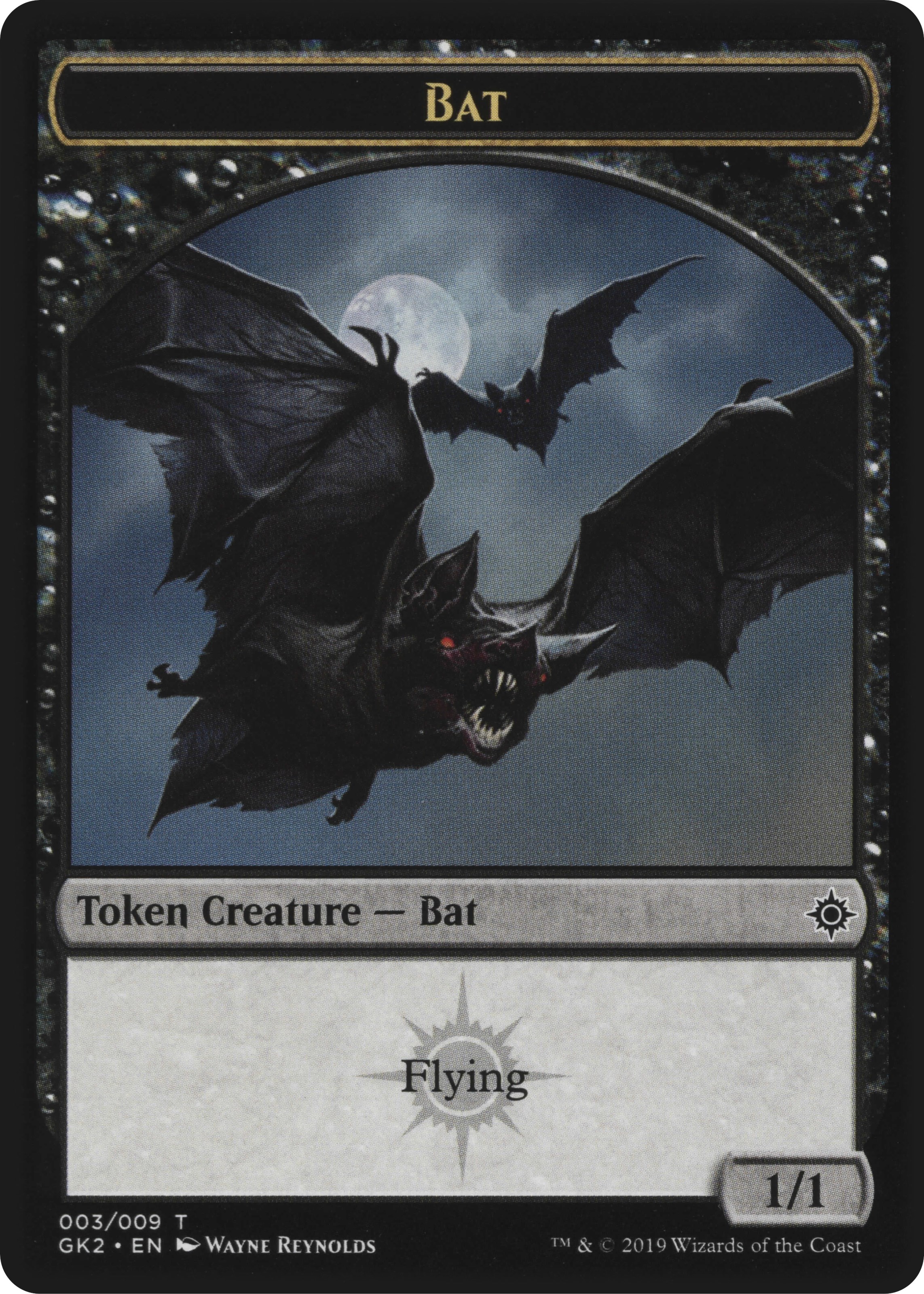 Bat // Spirit (010) Token - Ravnica Allegiance: Guild Kits - Magic: The ...