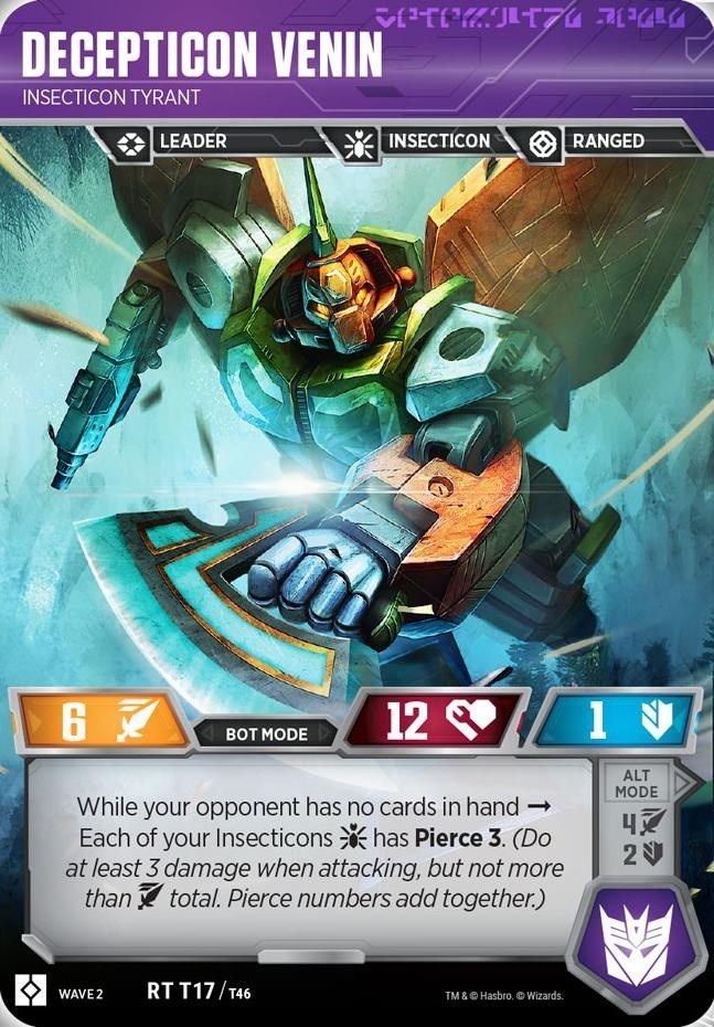 Decepticon Venin - Insecticon Tyrant - Rise of the Combiners ...