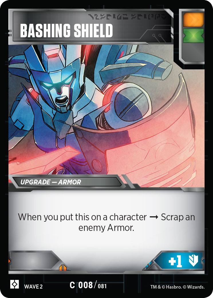Bashing Shield - Rise of the Combiners - Transformers TCG