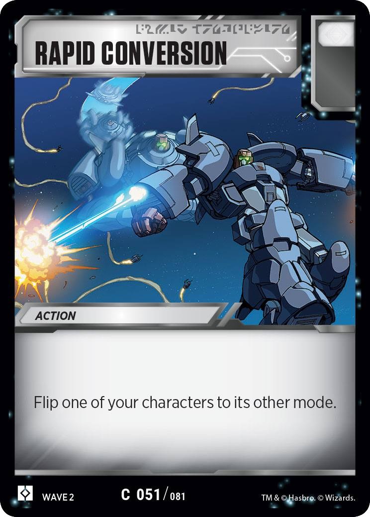 Rapid Conversion - Rise of the Combiners - Transformers TCG