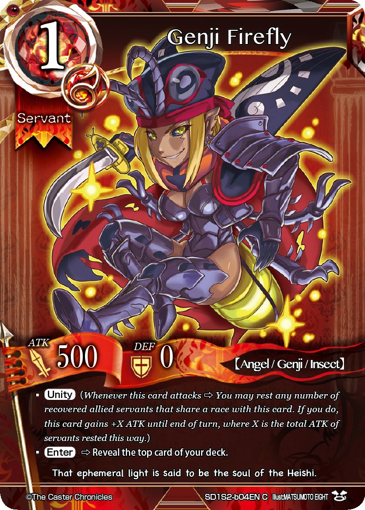 Genji Firefly - SD04: Angel's Waltz VS Demon's Rondo - The Caster ...