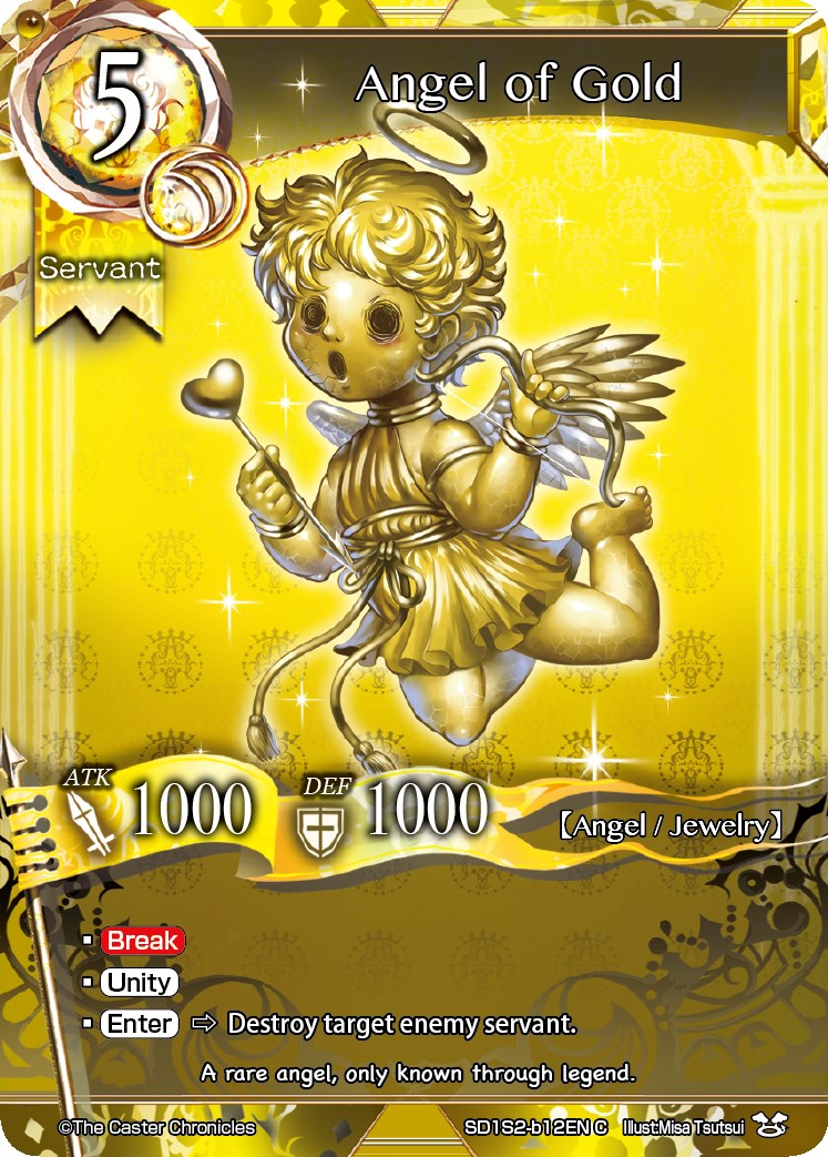 Angel of Gold - SD04: Angel's Waltz VS Demon's Rondo - The Caster ...