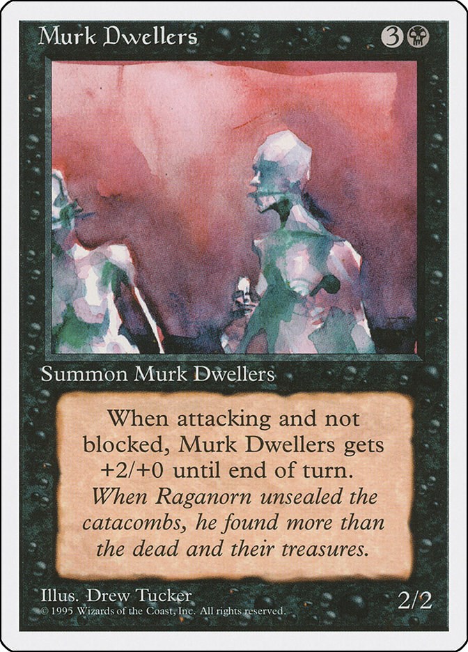 Murk Dwellers - Fourth Edition - Magic: The Gathering