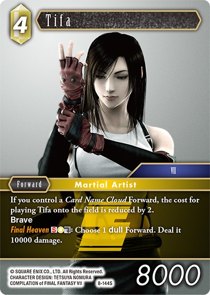 Tifa - Opus VIII - Final Fantasy TCG