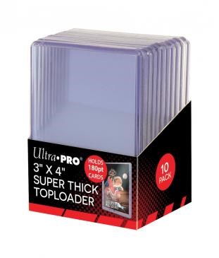 3" x 4" Super Thick 180PT Toploader (10-Count) - Ultra Pro Toploaders ...