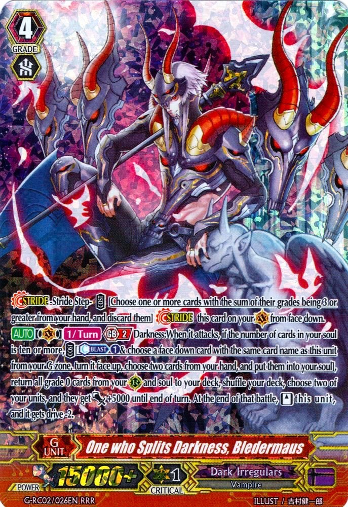 One who Splits Darkness, Bledermaus - G-RC02: Revival Collection - Cardfight Vanguard