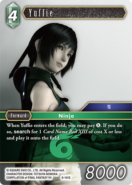 Yuffie (Starter) - Opus VIII - Final Fantasy TCG