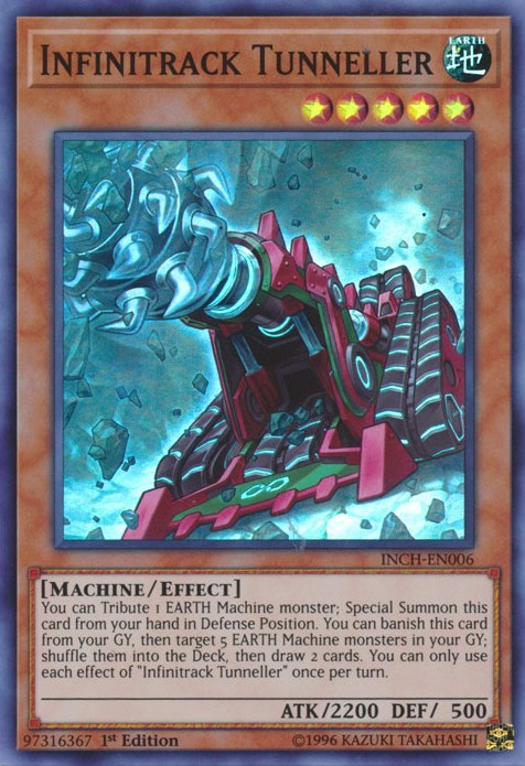 Infinitrack Tunneller - The Infinity Chasers - YuGiOh