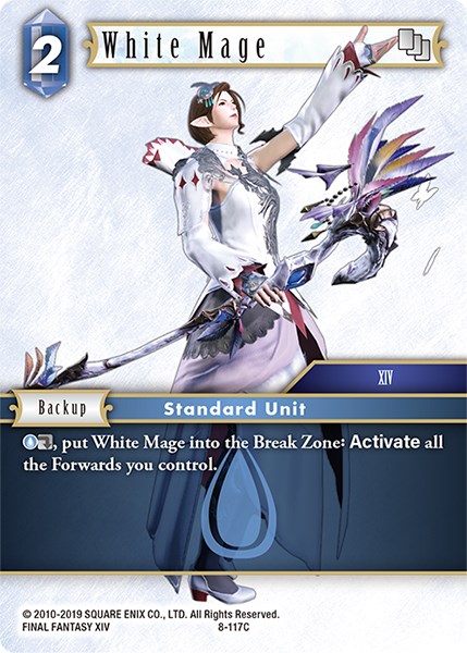 White Mage - Opus VIII - Final Fantasy TCG