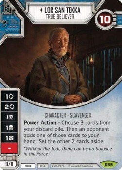 Lor San Tekka - True Believer (Card Only) - Convergence - Star Wars ...
